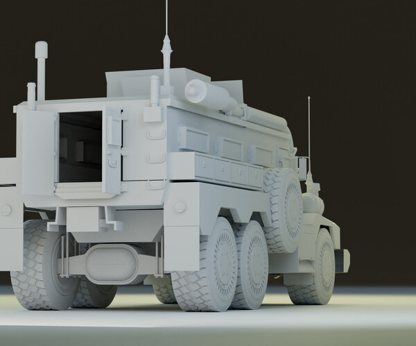 ArtStation - Couger 6x6 Mrap Armored Vehicle | Resources