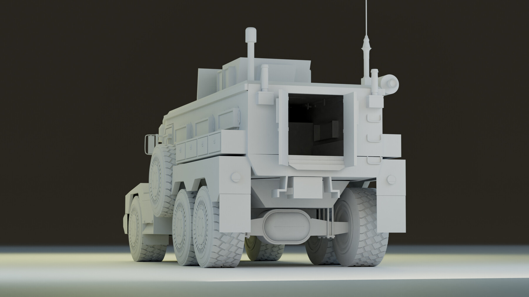 ArtStation - Couger 6x6 Mrap Armored Vehicle | Resources