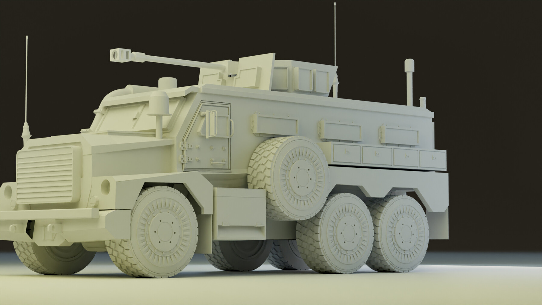 ArtStation - Couger 6x6 Mrap Armored Vehicle | Resources