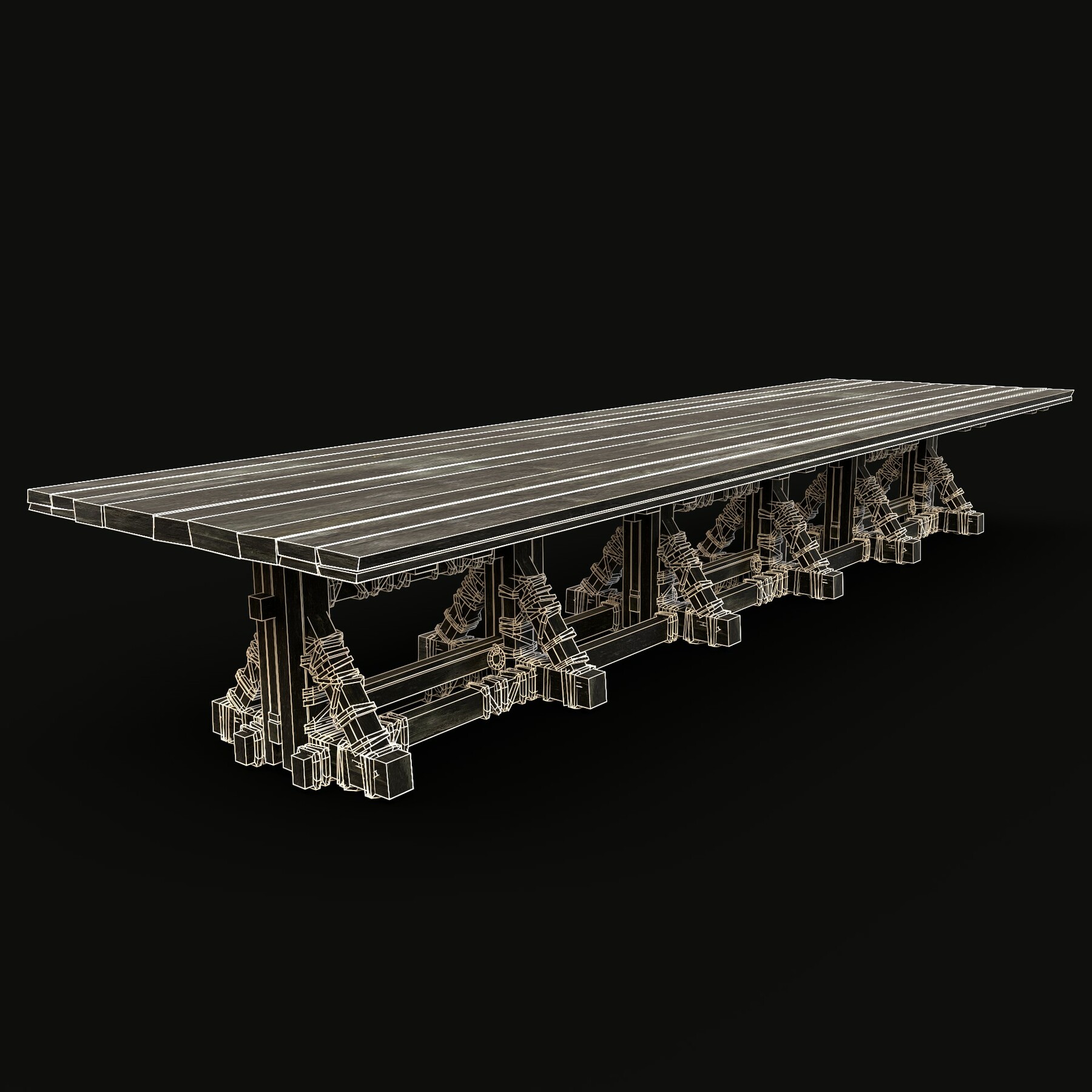 ArtStation - LONG TABLE BENCH INN TAVERN BAR INTERIOR FOOD BEER STOOL ...
