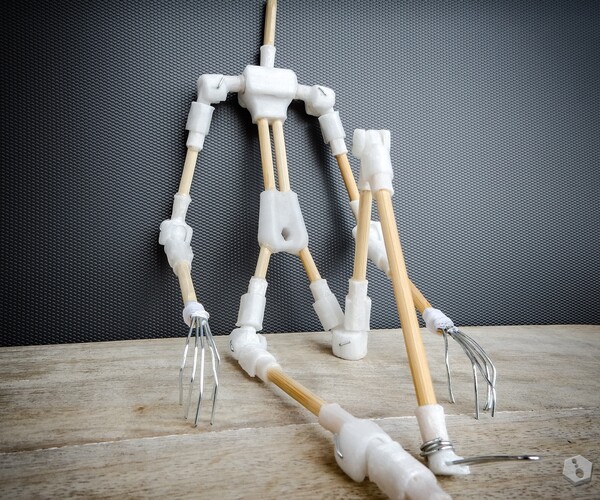 ArtStation - 3D model Joint KIT2 for BJD Doll handmade stl file for all ...