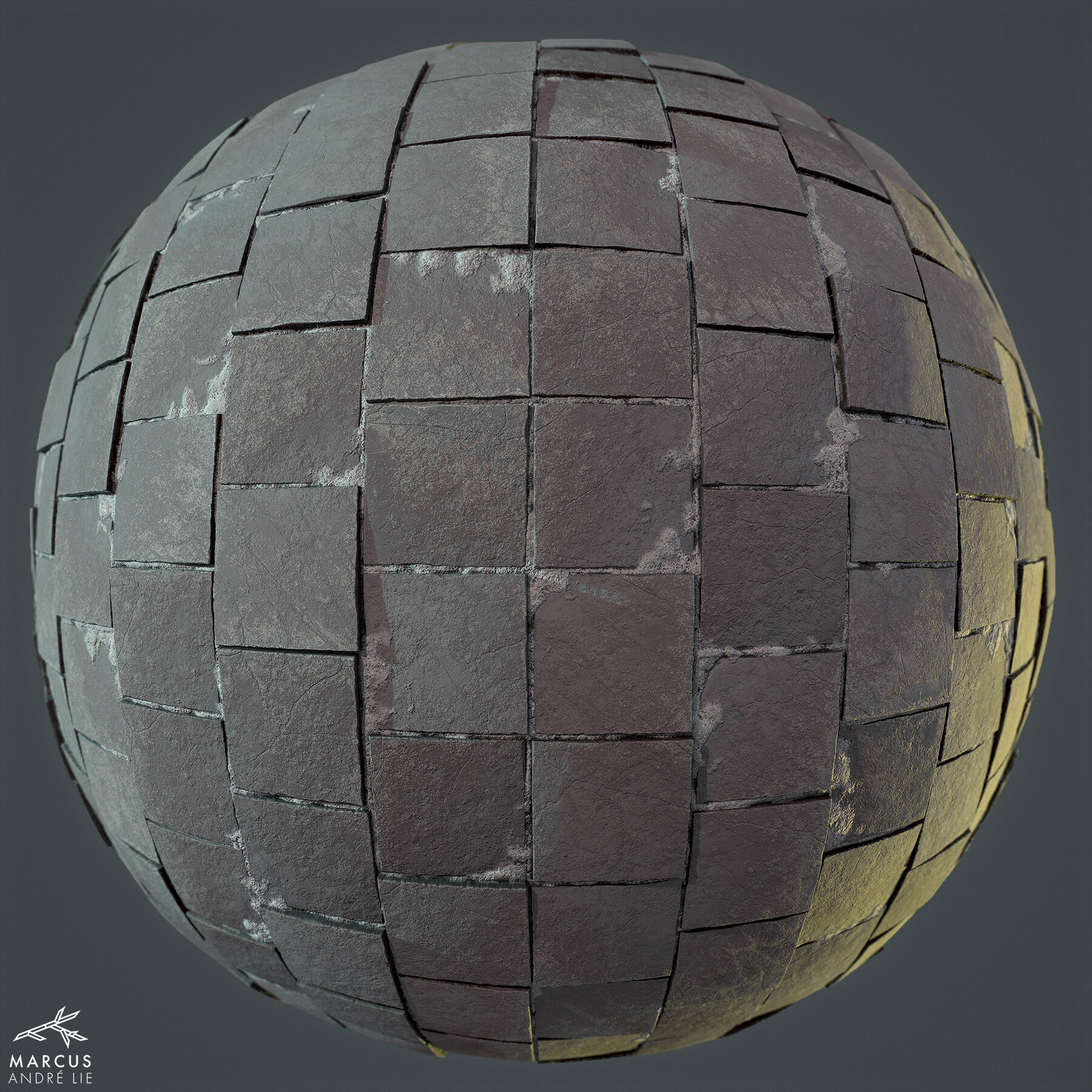 ArtStation - Procedural Brick Material - Substance Designer | Game Assets