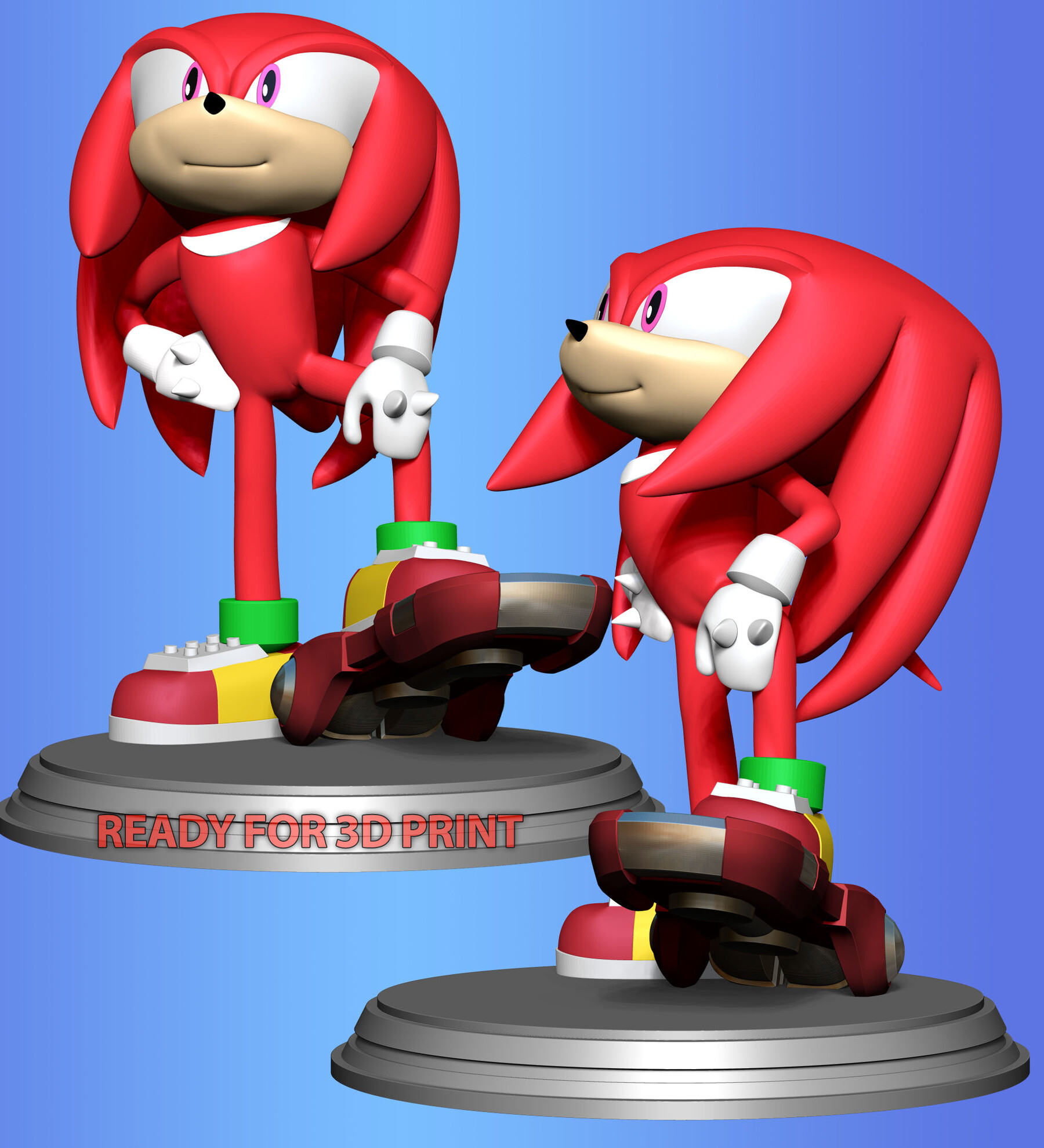 ArtStation - Knuckles - Sonic the Hedgehog 2 Fanart | Resources