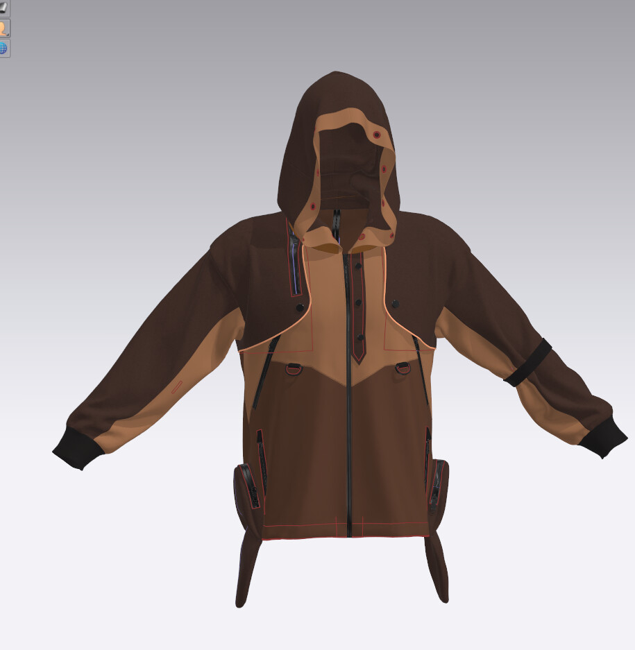 ArtStation - The next generation knight's jacket | Game Assets