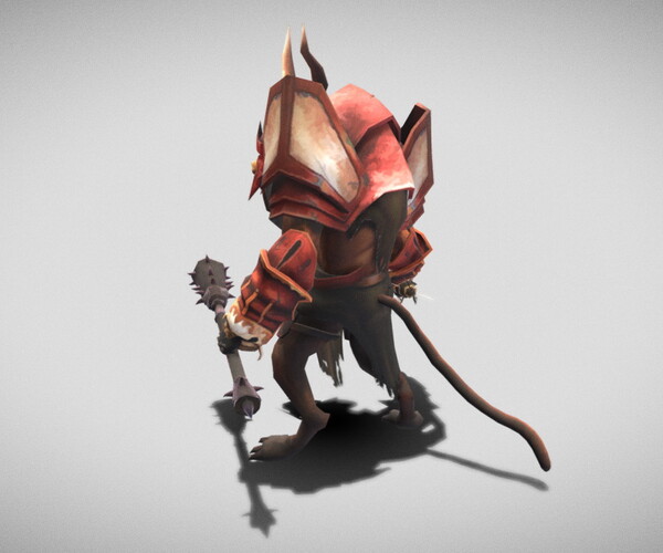 ArtStation - Dungeon Fantasy Monster - Blood Guard | Game Assets