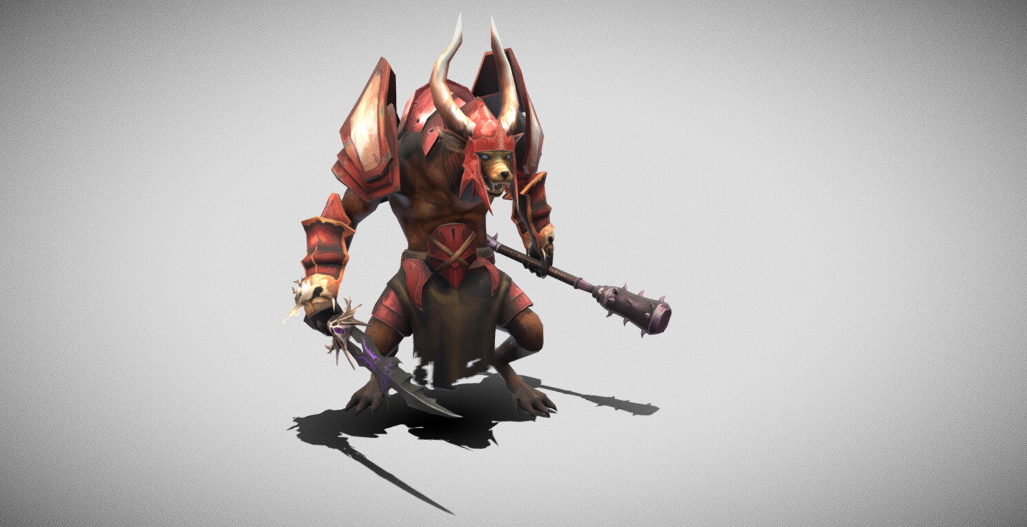 ArtStation - Dungeon Fantasy Monster - Blood Guard | Game Assets