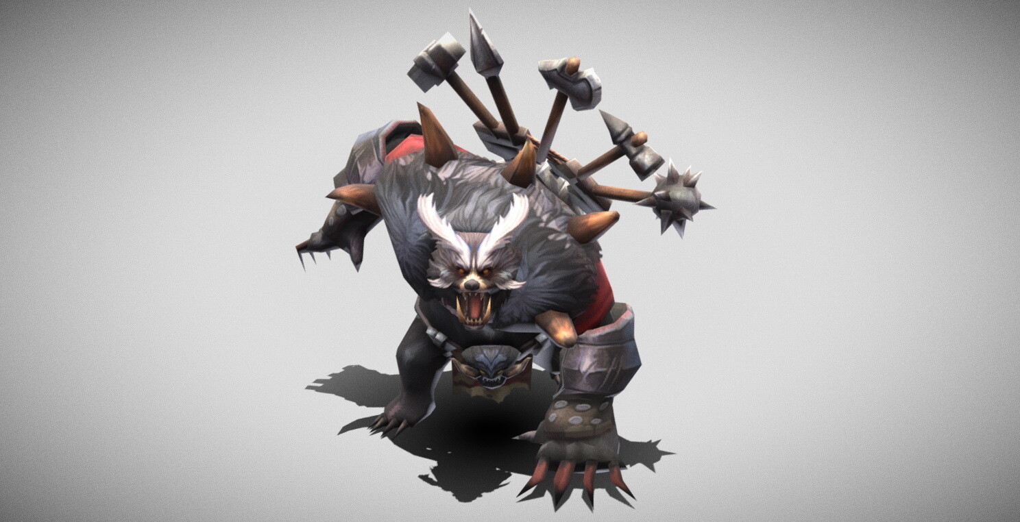 ArtStation - Dungeon Fantasy Monster - Berserker | Game Assets