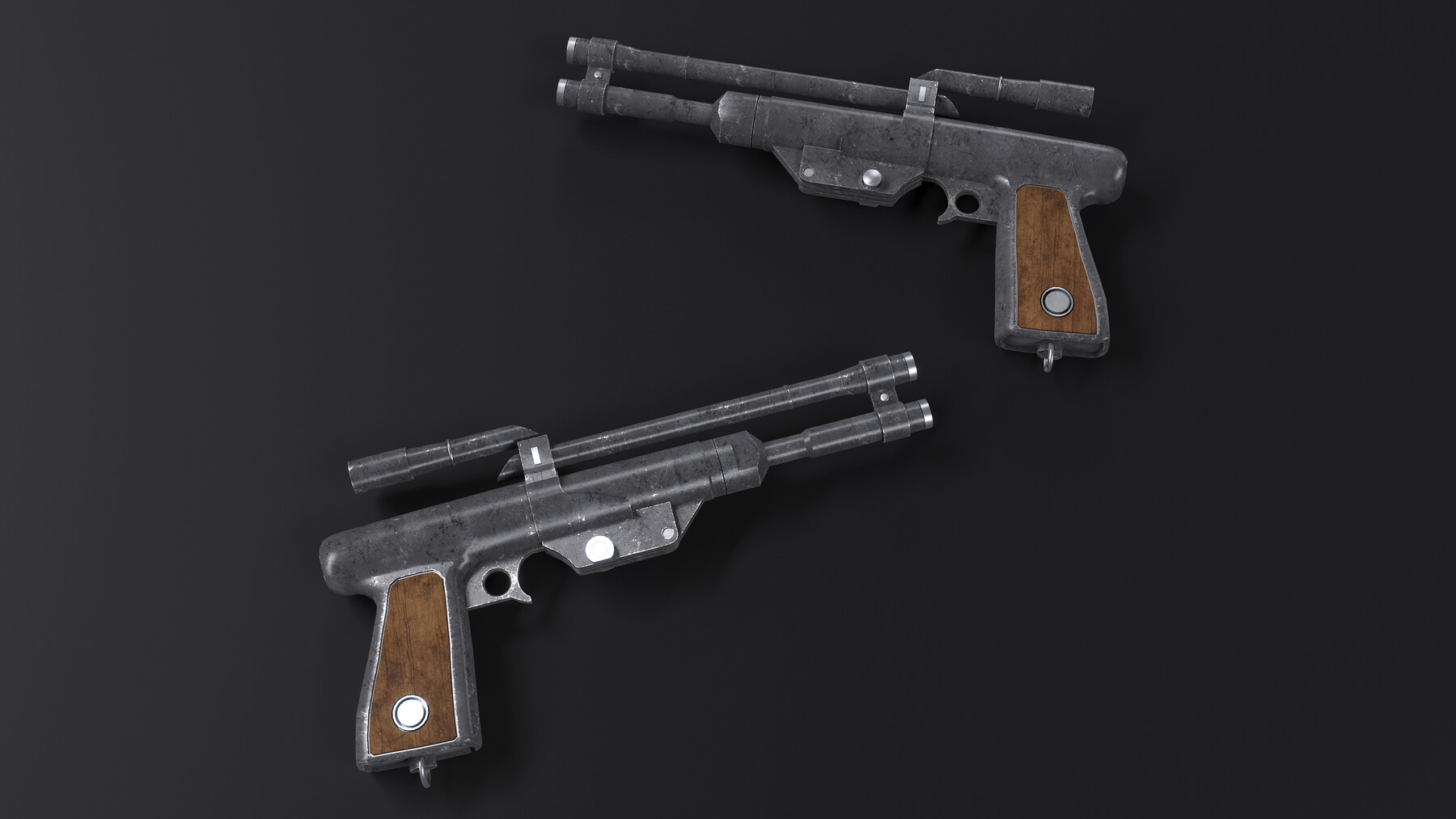 ArtStation - BLASTER PISTOL | Game Assets