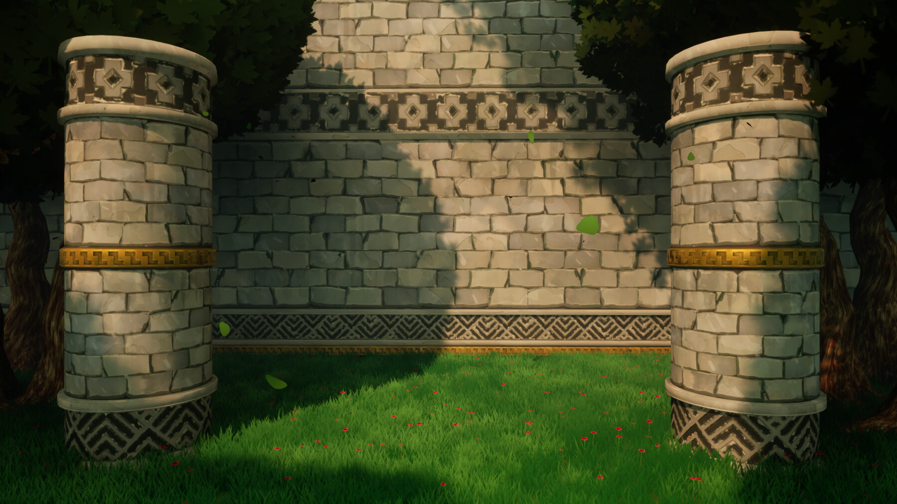 ArtStation - Stylized Inca Trim | Game Assets