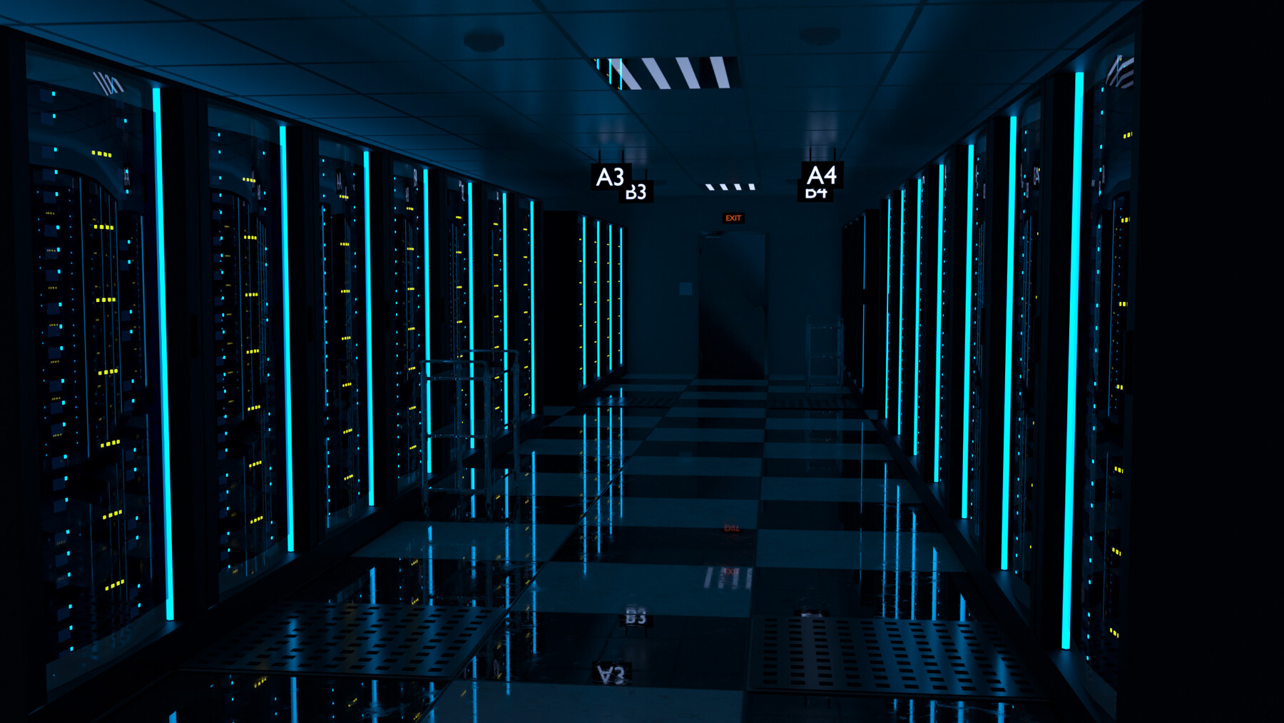 ArtStation - Server Room | Resources