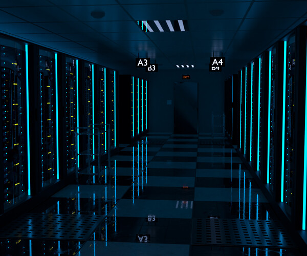 ArtStation - Server Room | Resources