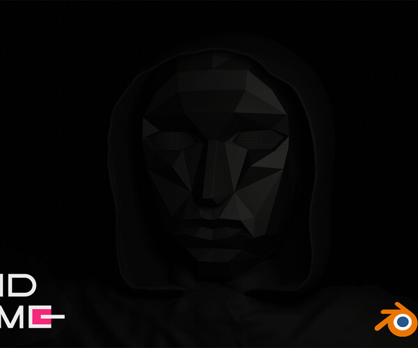 ArtStation - Squid Game Leader Mask | Resources