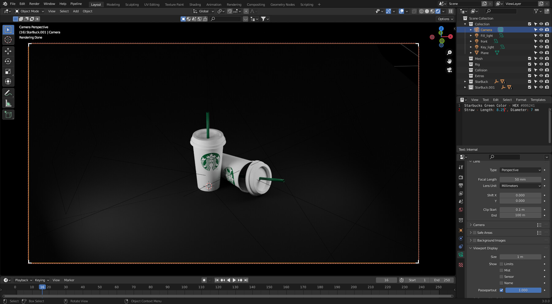 ArtStation - Starbucks Coffee Cup | Game Assets