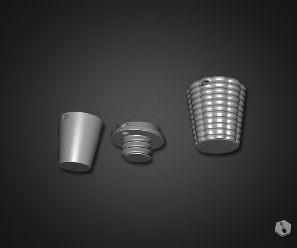 ArtStation - 3D model Coffee Cup Keychain STL File for 3D Printing ...