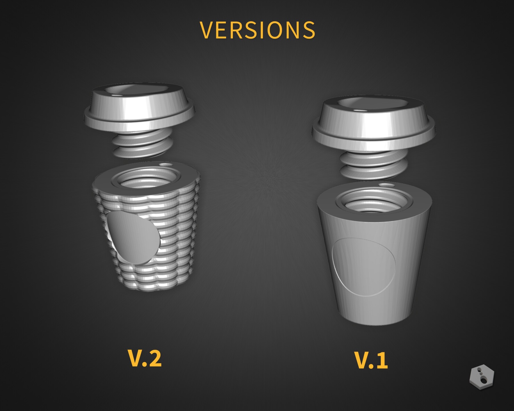 ArtStation - 3D model Coffee Cup Keychain STL File for 3D Printing ...