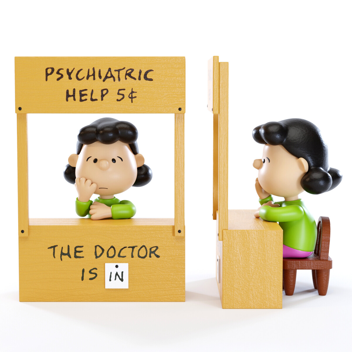 ArtStation - Lucy Psychiatric Booth | Resources