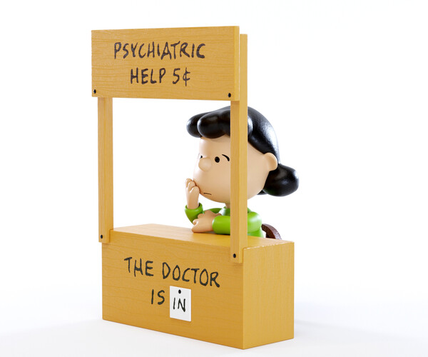 ArtStation - Lucy Psychiatric Booth | Resources