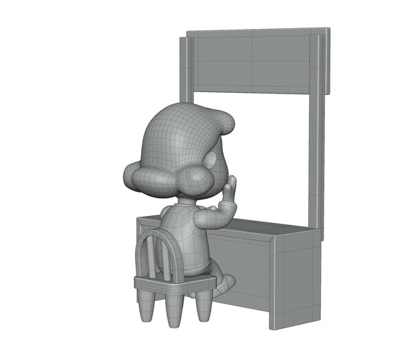 ArtStation - Lucy Psychiatric Booth | Resources