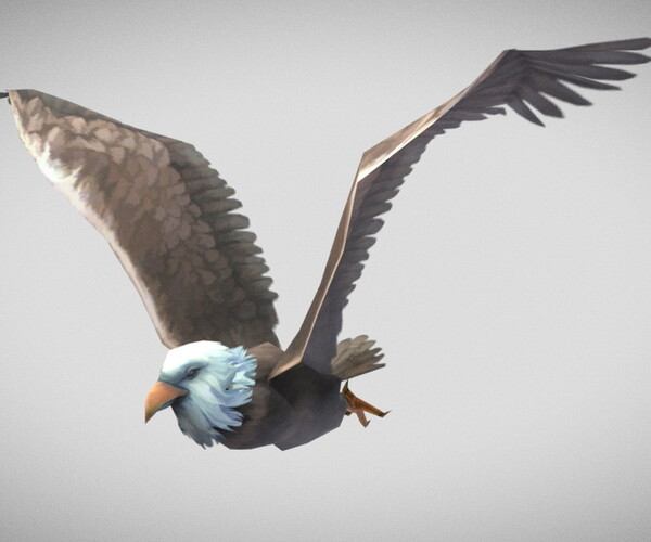 ArtStation - Dungeon Fantasy Monster - Eagle | Game Assets