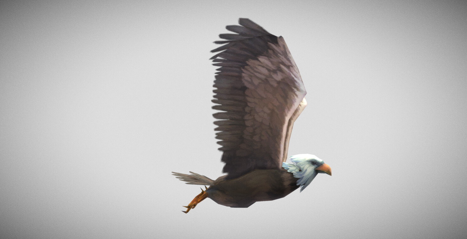 ArtStation - Dungeon Fantasy Monster - Eagle | Game Assets