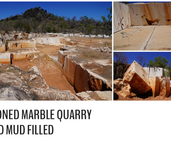 ArtStation - 160 photos of Abandoned Marble Quarry Cracked Mud Filled ...