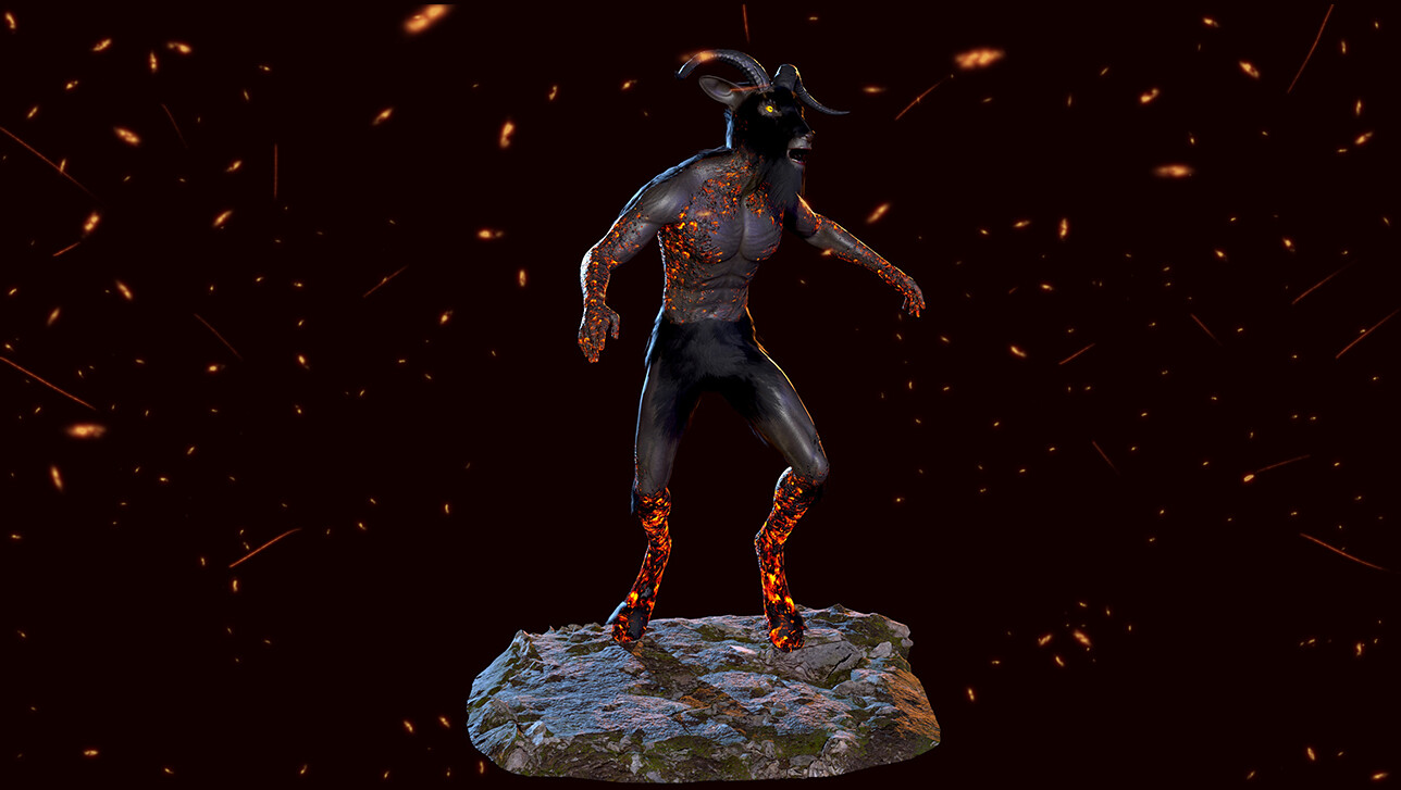 ArtStation - Demon Goat | Game Assets