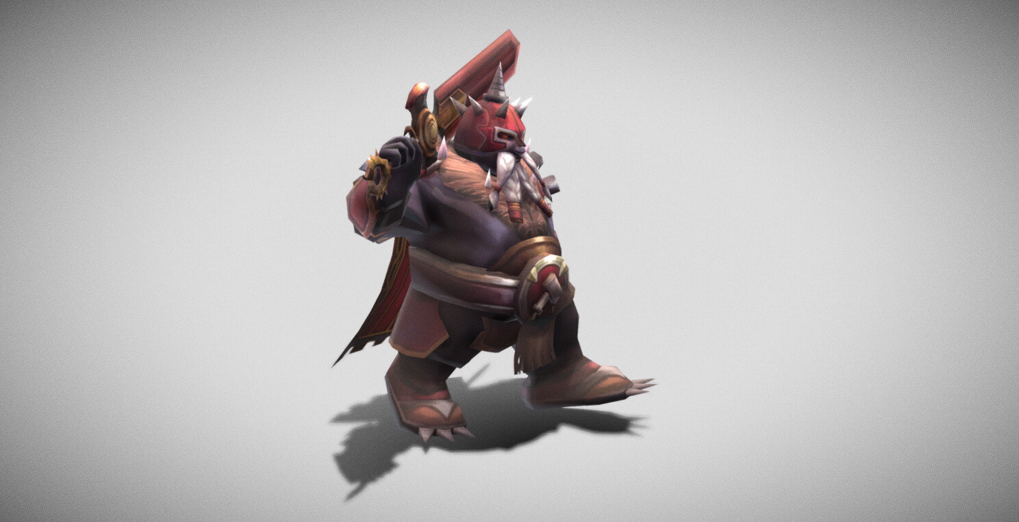 ArtStation - Dungeon Fantasy Monster - Dwarf Monarch | Game Assets