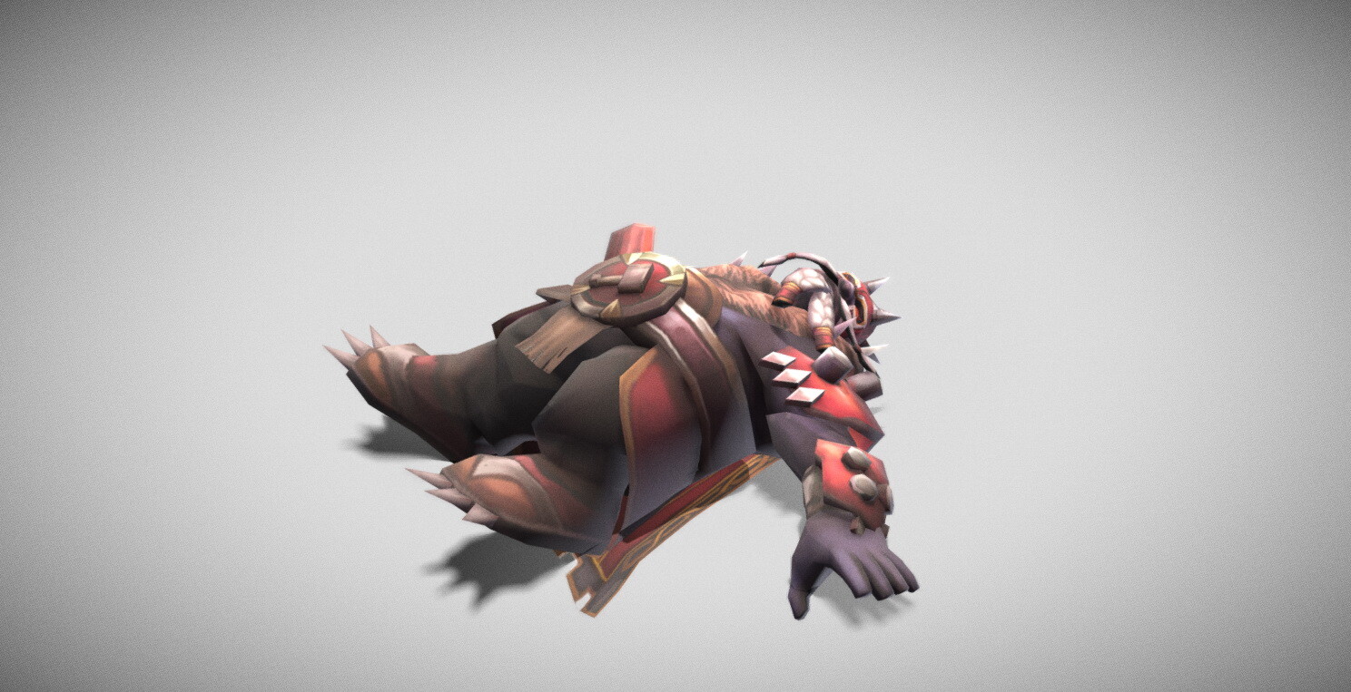 ArtStation - Dungeon Fantasy Monster - Dwarf Monarch | Game Assets