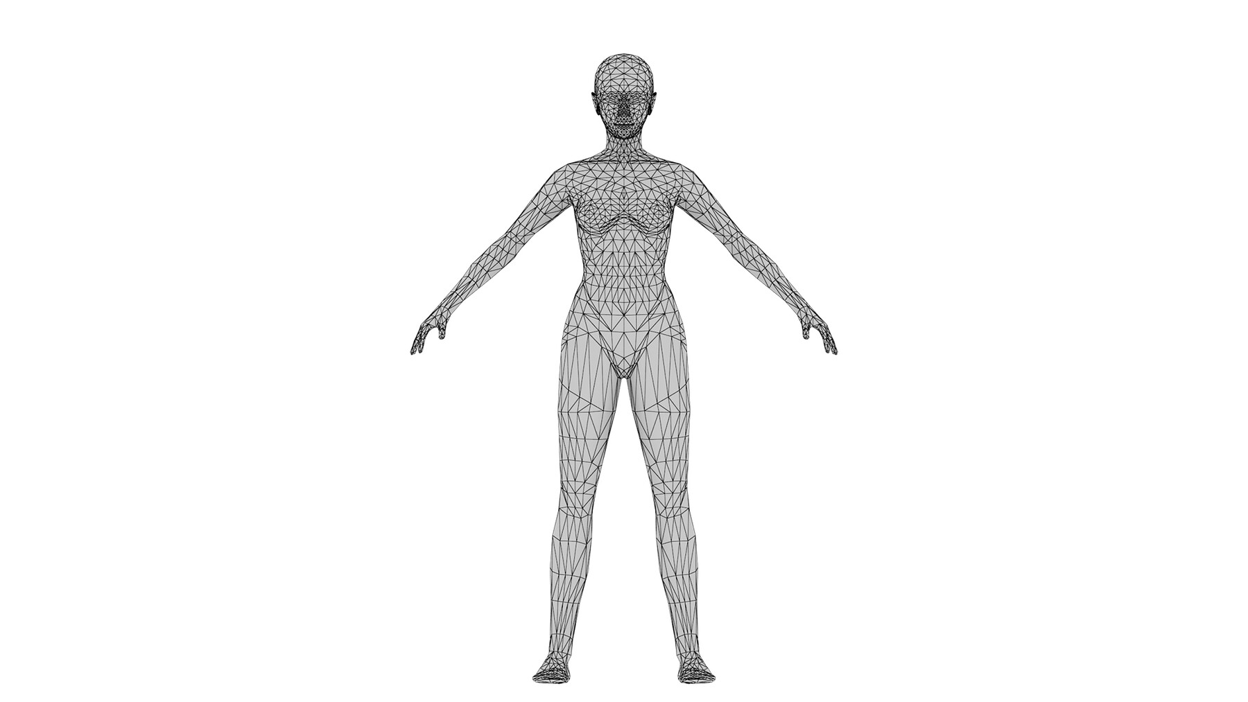 ArtStation - Female 6 - WITH 30 ANIMATIONS-36 MORPHS | Game Assets