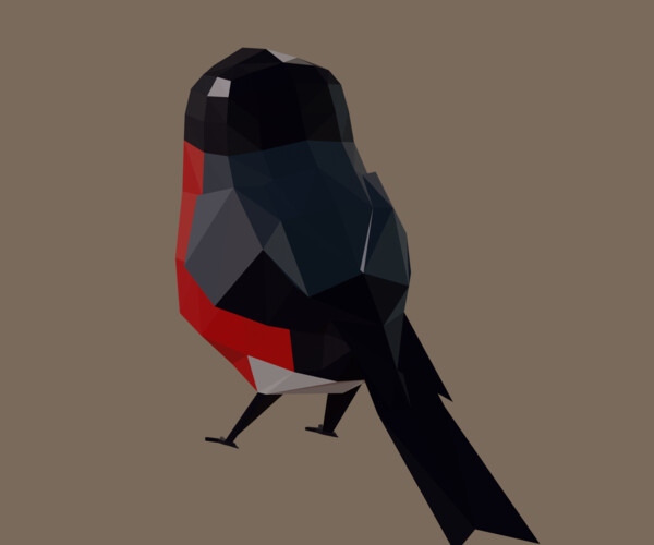 ArtStation - Bird (low poly) | Game Assets