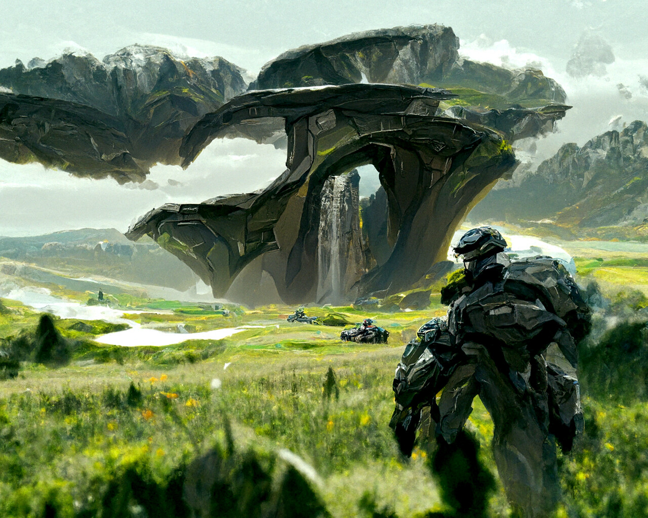 Digital Dimensions - Halo type landscape (Free)