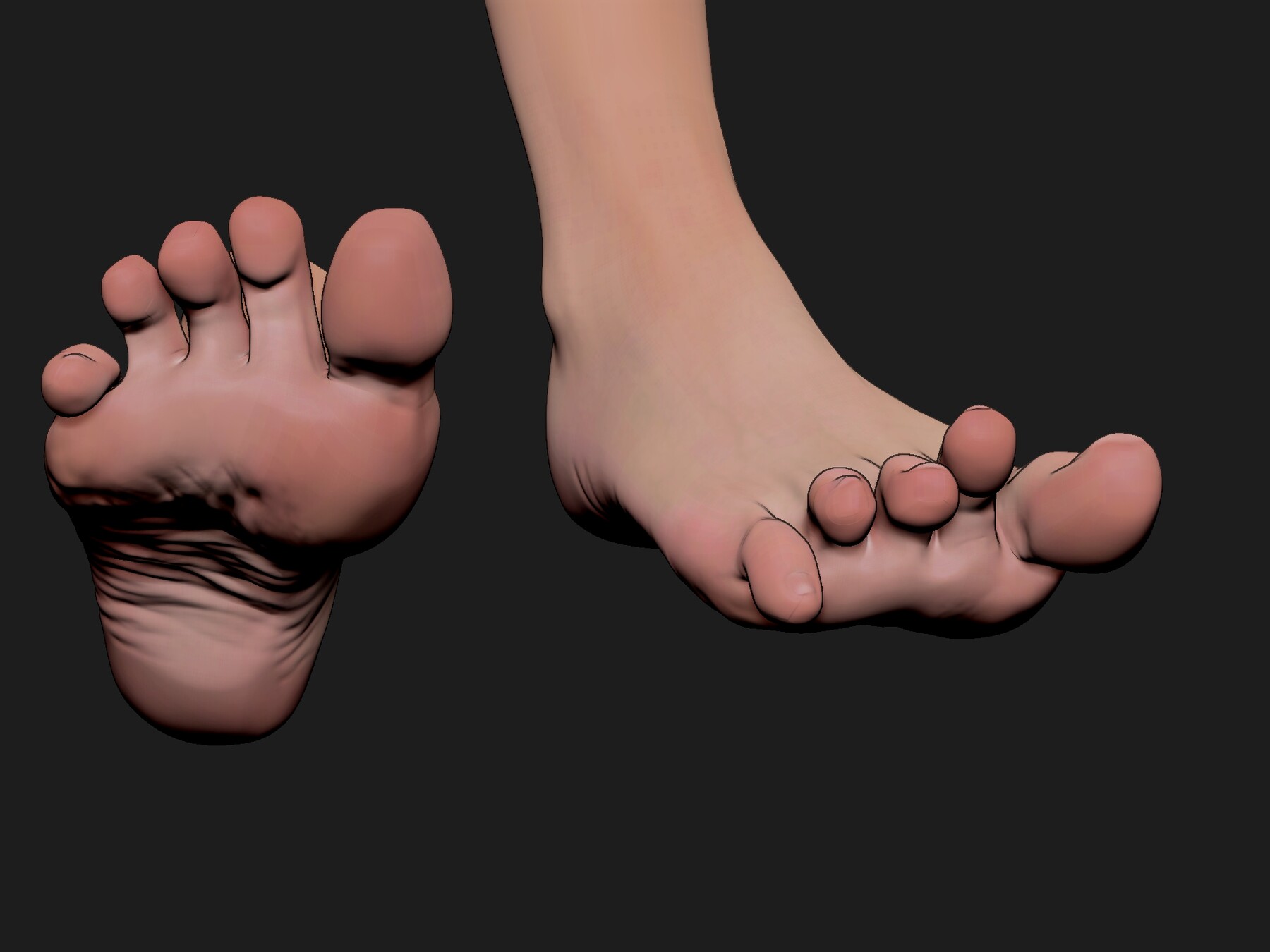 ArtStation - Feet ZTL+ Gesture | Resources
