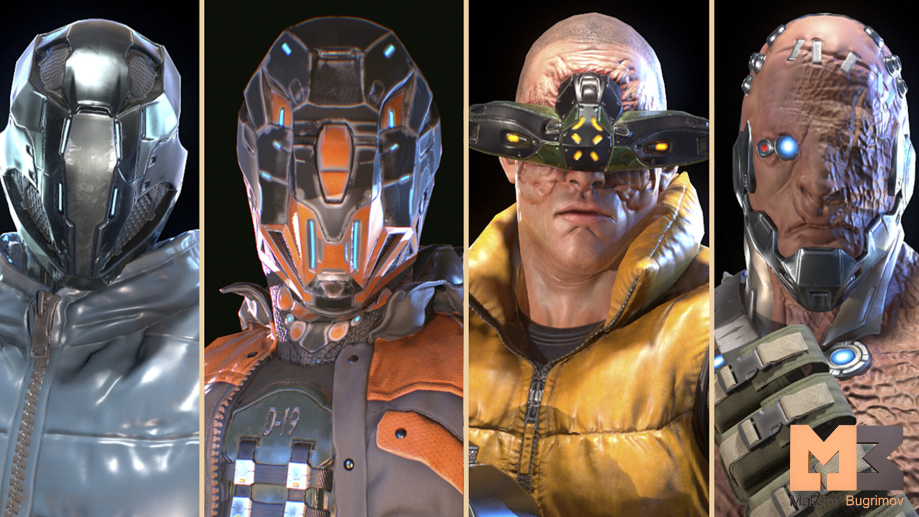 Maksim Bugrimov - Cyber Character Pack