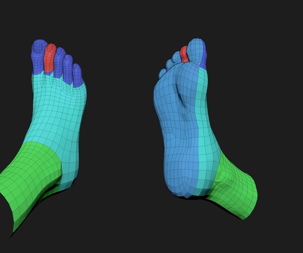 ArtStation - Feet ZTL + 3 Gesture Layer | Resources