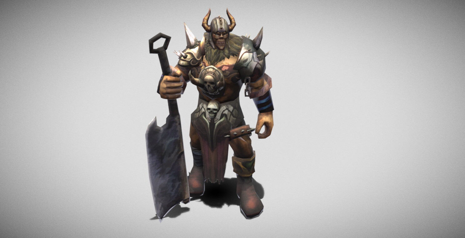 ArtStation - Dungeon Fantasy Monster - Giant Guard | Game Assets