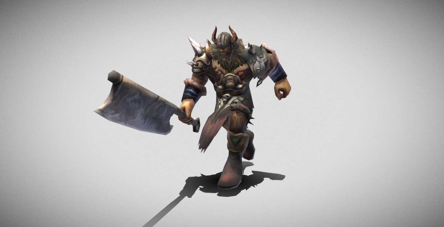 ArtStation - Dungeon Fantasy Monster - Giant Guard | Game Assets