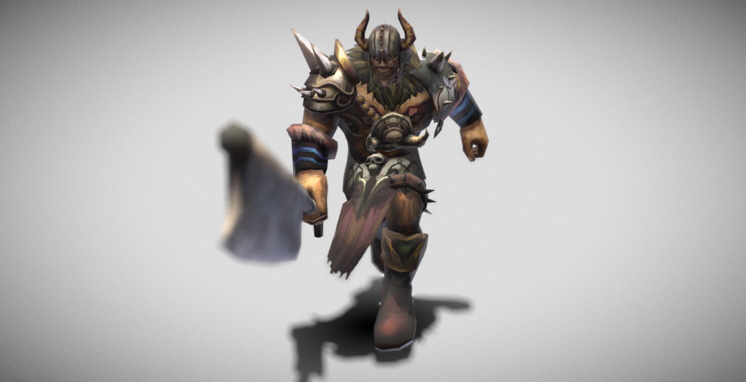 ArtStation - Dungeon Fantasy Monster - Giant Guard | Game Assets