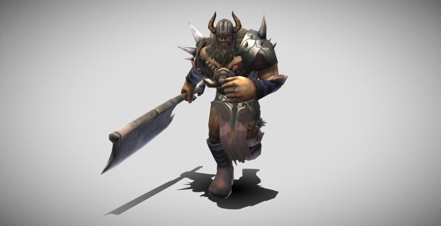 ArtStation - Dungeon Fantasy Monster - Giant Guard | Game Assets