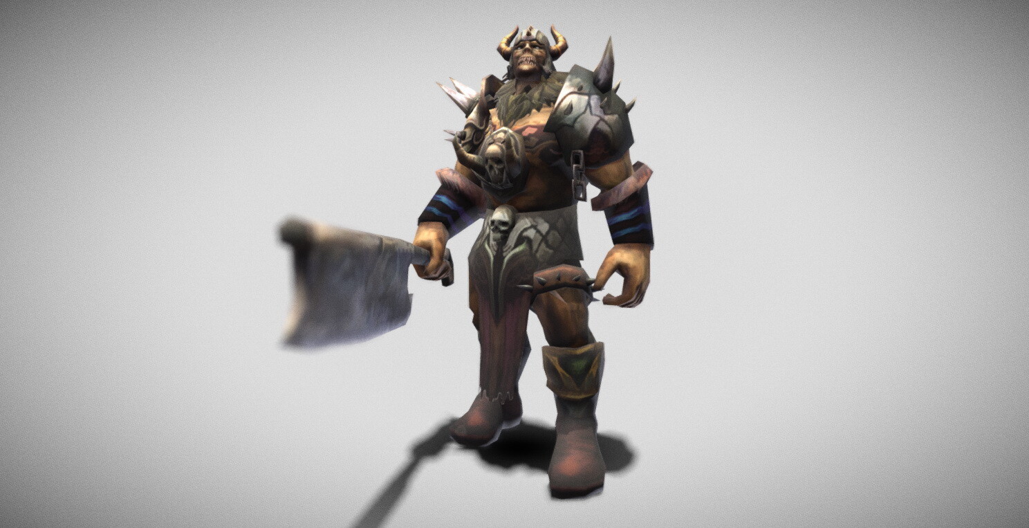 ArtStation - Dungeon Fantasy Monster - Giant Guard | Game Assets