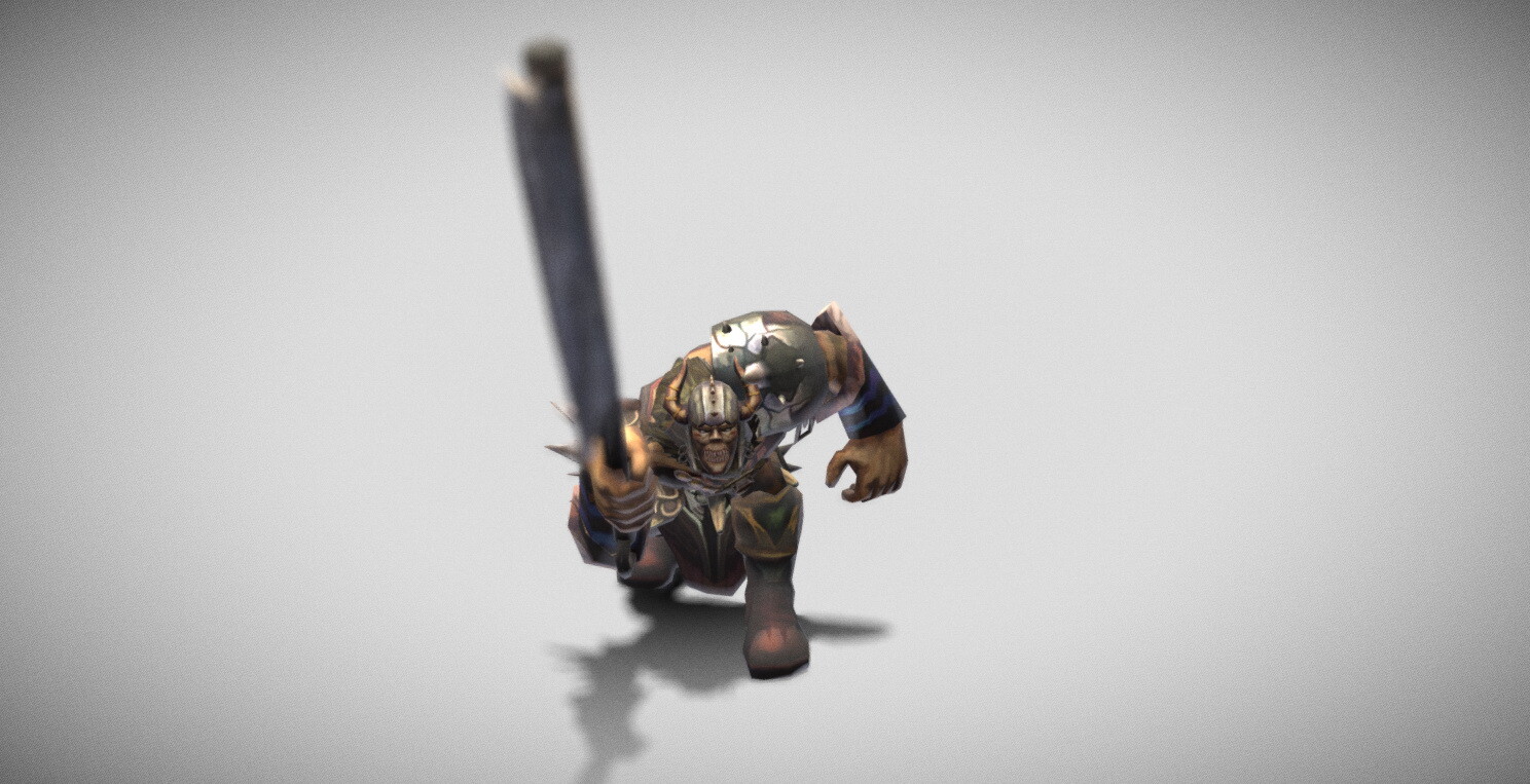 ArtStation - Dungeon Fantasy Monster - Giant Guard | Game Assets