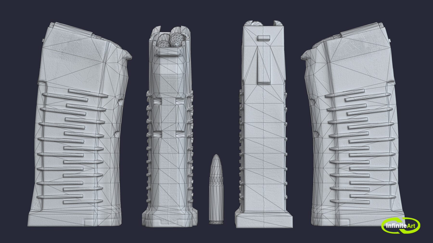 ArtStation - Gun Magazines _ Accessories | Game Assets