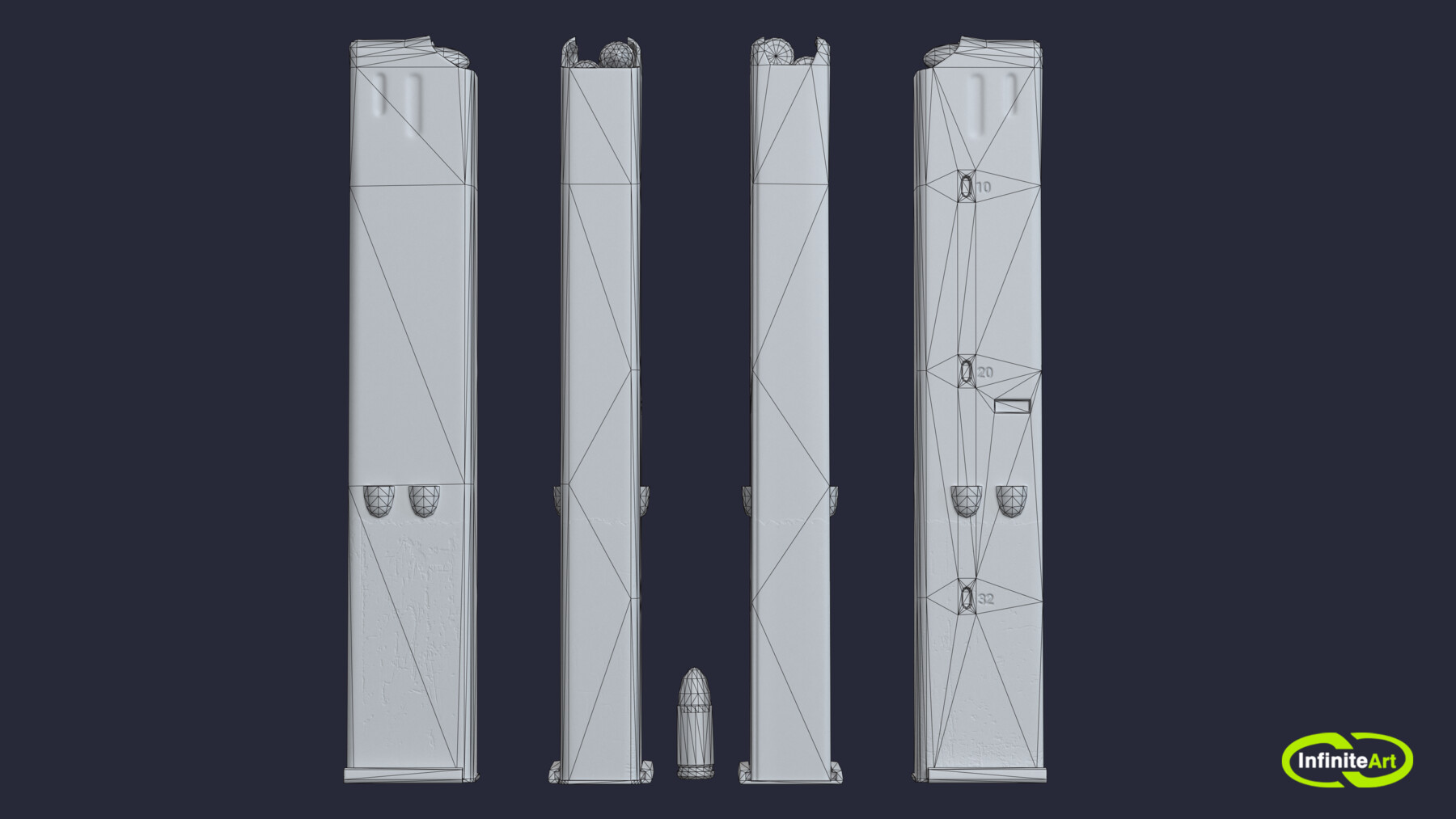 ArtStation - Gun Magazines _ Accessories | Game Assets