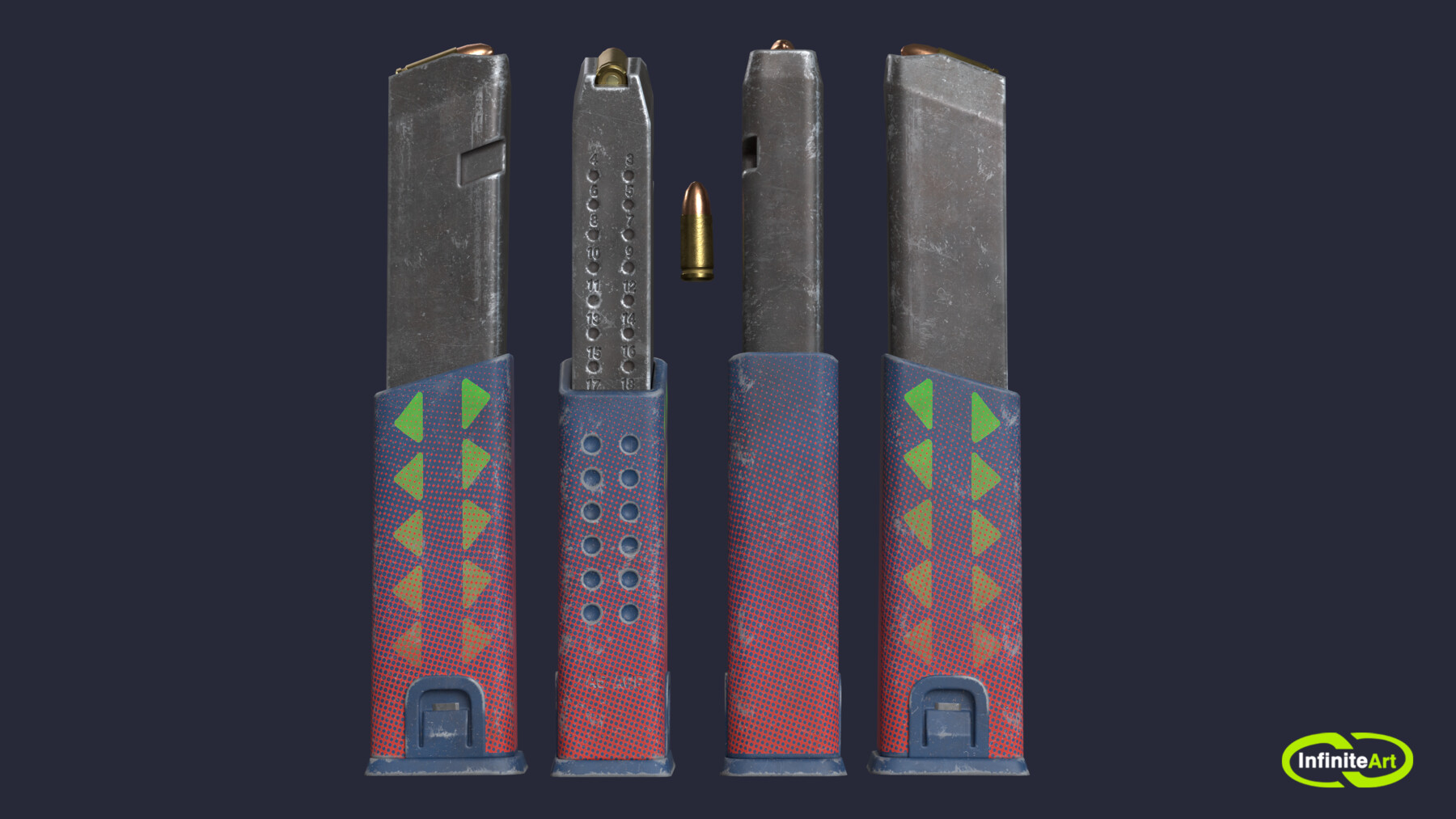 ArtStation - Gun Magazines _ Accessories | Game Assets