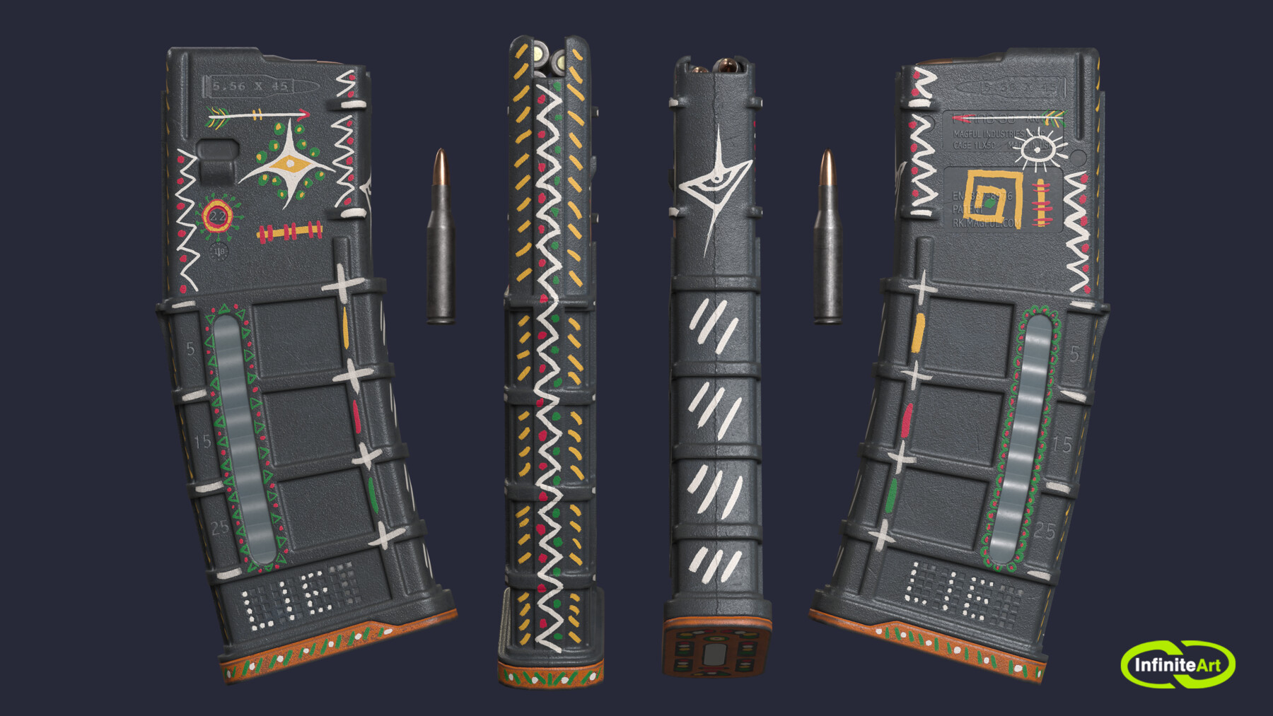 ArtStation - Gun Magazines _ Accessories | Game Assets