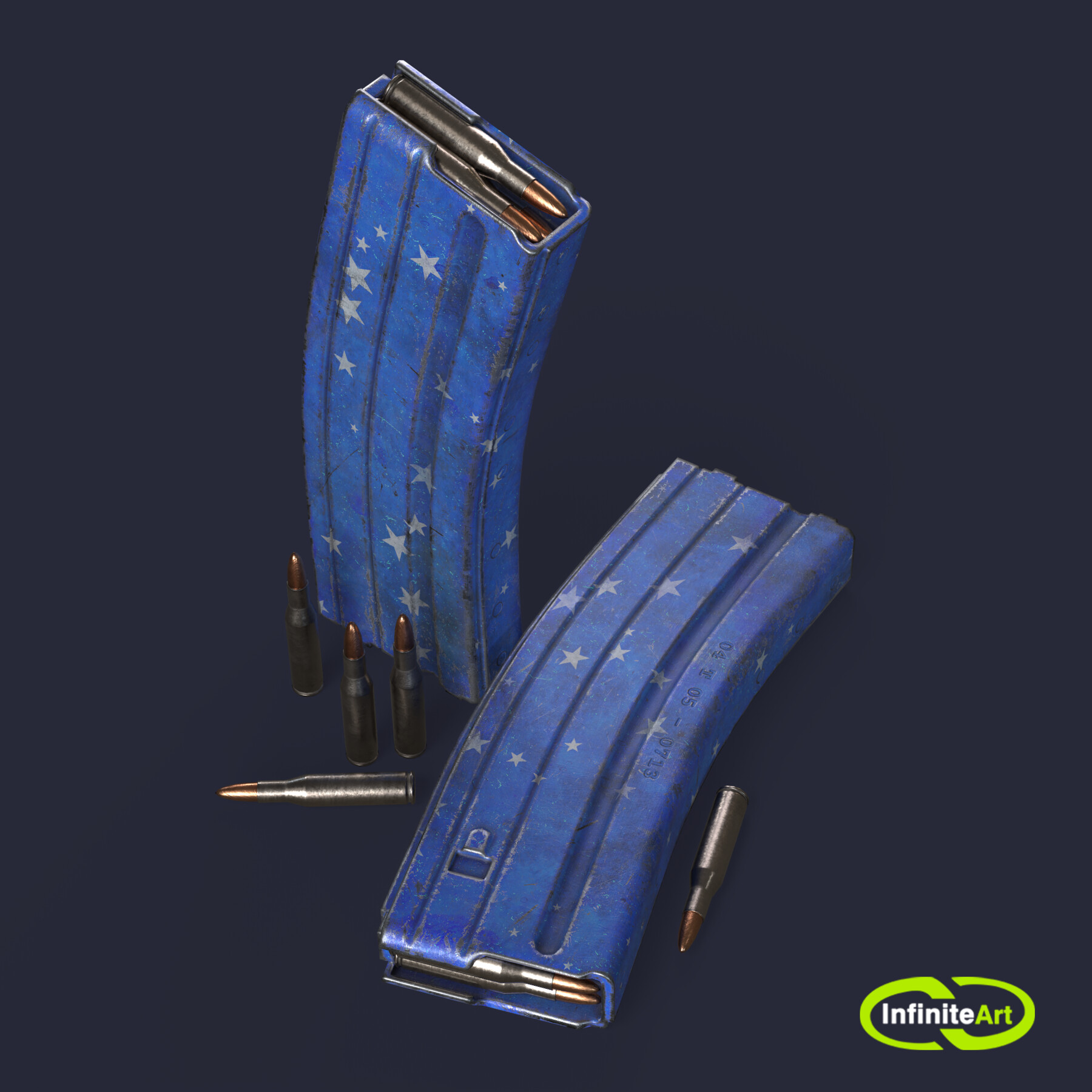 ArtStation - Gun Magazines _ Accessories | Game Assets