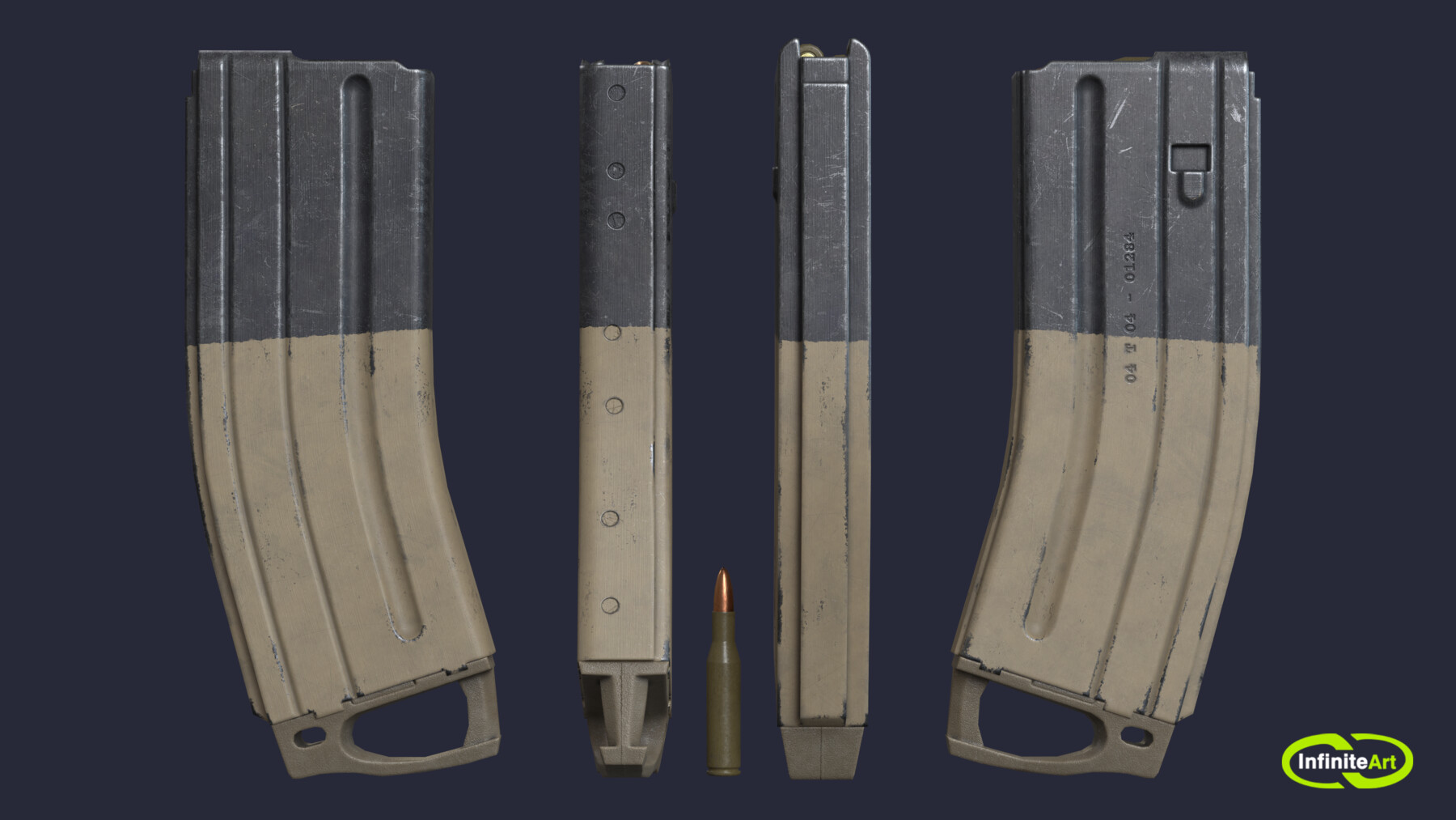 ArtStation - Gun Magazines _ Accessories | Game Assets