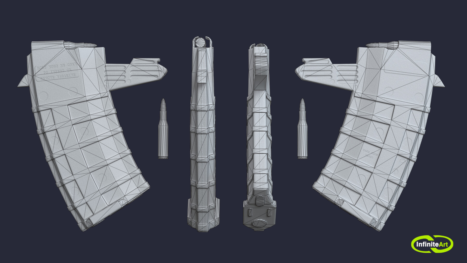 ArtStation - Gun Magazines _ Accessories | Game Assets