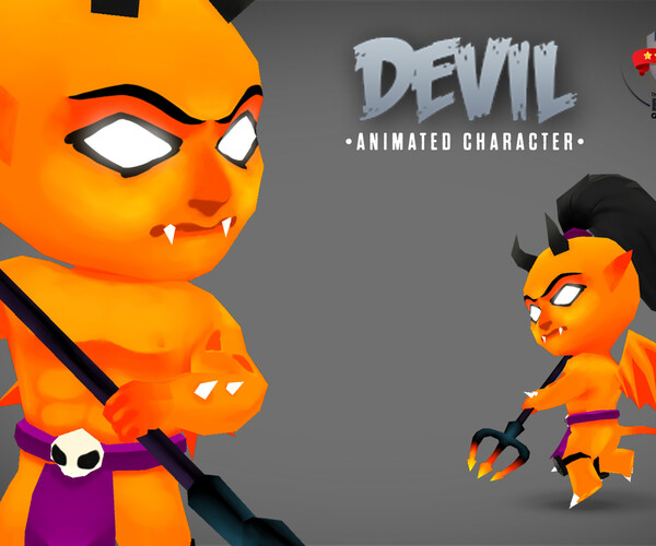 ArtStation - Devil animated character | Game Assets