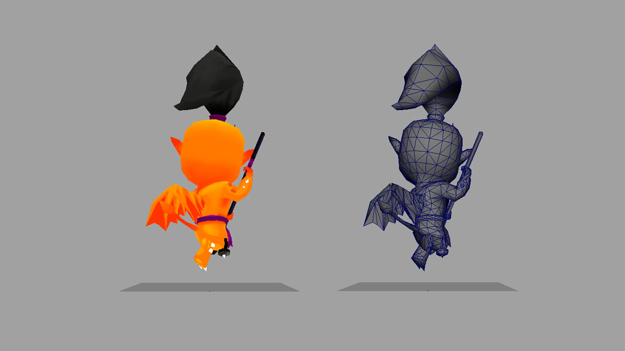 ArtStation - Devil animated character | Game Assets