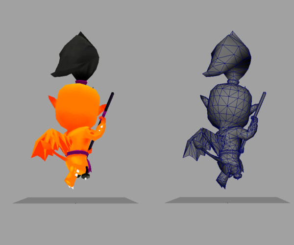 ArtStation - Devil animated character | Game Assets